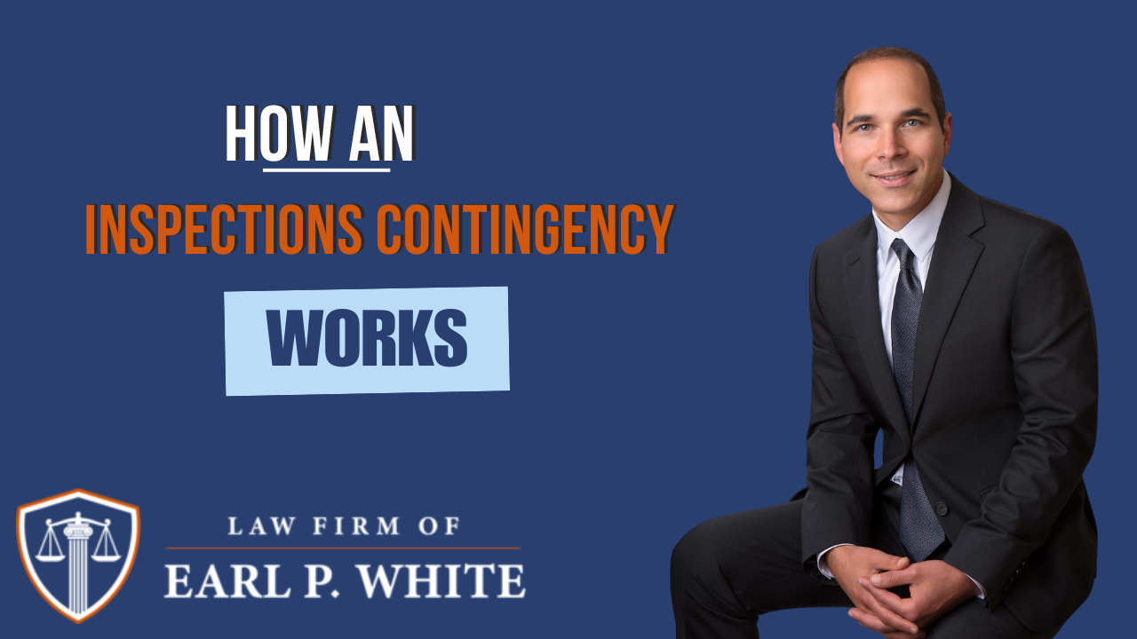 How the Inspection Contingnecy Works in Real Estate Contracts